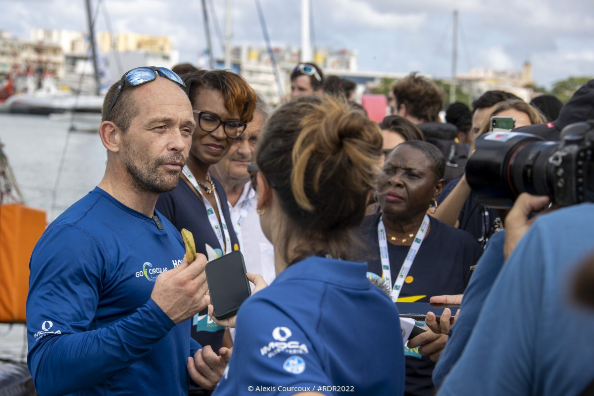 Kevin Escoffier (Holcim-PRB), fourth in IMOCA