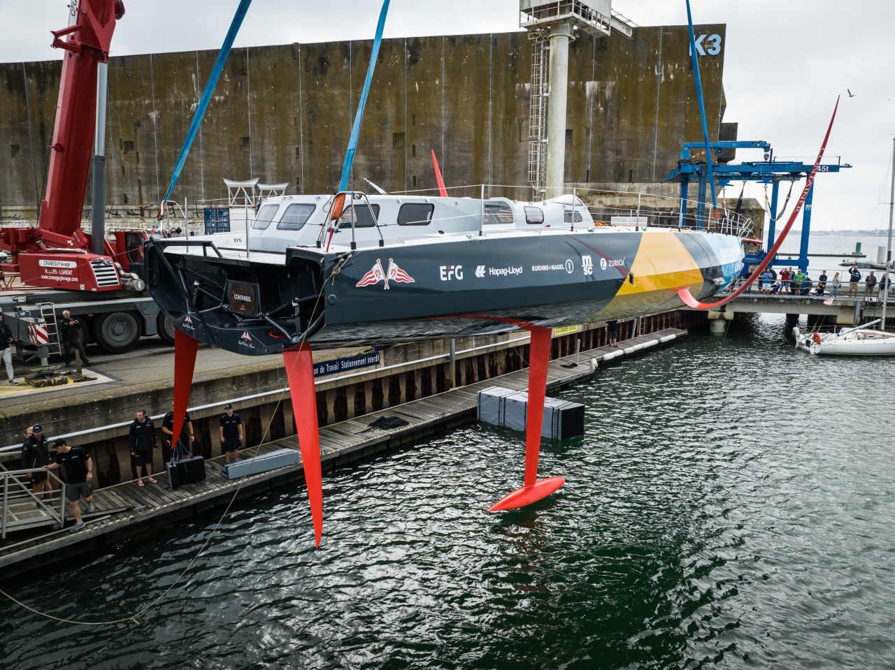 Malizia - Seaexplorer boat launch
