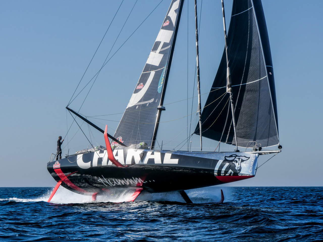 Les foils V2 Charal : moins haut mais plus vite