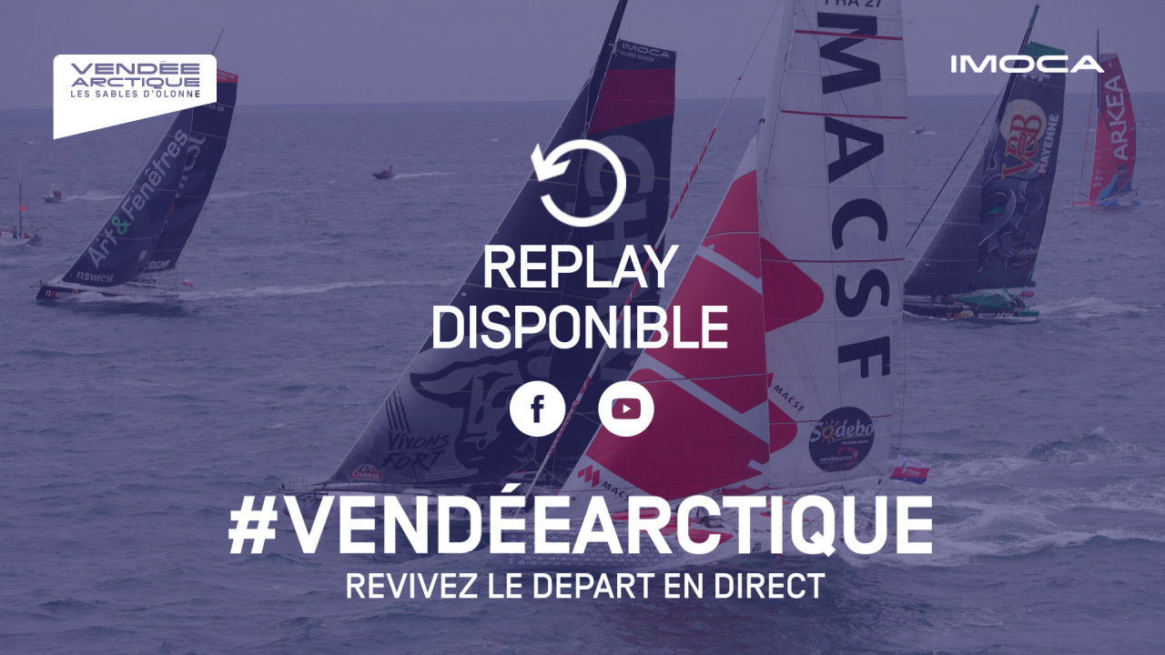 Follow the live of the Vendée-Arctique-Les Sables d'Olonne start