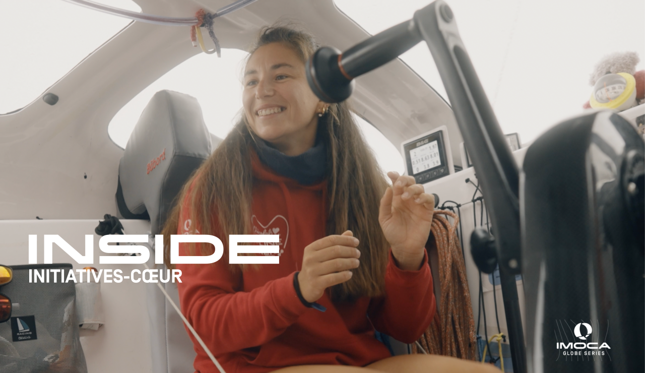 INSIDE | Step inside the IMOCA Initiatives-Cœur with the team 👀